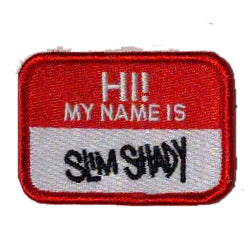 Eminem Slim Shady Patch
