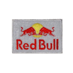 Red Bull-White Background Patch