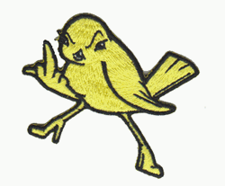 bird finger Patch