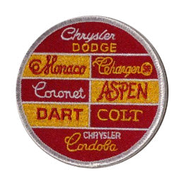 Chrysler Dodge Car Company Patch