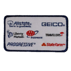 Insurance Companies Blue Patch