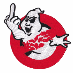 ghost finger Patch