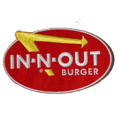 In N Out Burger Logo Patch