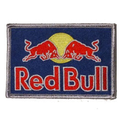 Red Bull-Blue Background Patch