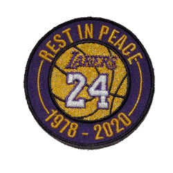 Kobe Rest In Peace Patch