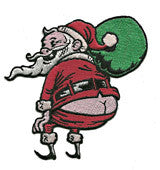 santa mooning Patch