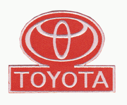 toyota red Patch